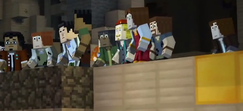 Sky City Townspeople | Minecraft Story Mode Wiki | Fandom