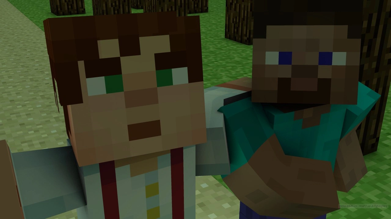 User blog:SteveBobMinecraftPants/Jesse and Steve: Best Friends ...