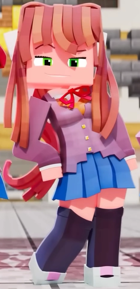 Monika (MCSM: Fazbear & Friends) | Minecraft Story Mode Fanon Wiki | Fandom