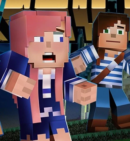 Lizzie x Stacy (Lizacy) | Minecraft Story Mode Fanon Wiki | Fandom