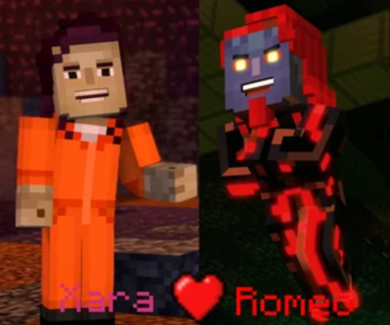 Romeo x Xara (Xaromeo) | Minecraft Story Mode Fanon Wiki | Fandom