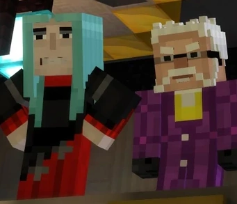 Hadrian x Mevia (Hadrevia) | Minecraft Story Mode Fanon Wiki | Fandom