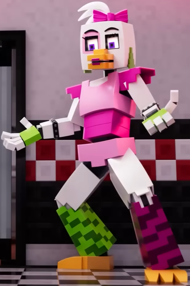 Glamrock Chica Mcsm Fazbear And Friends Minecraft Story Mode Fanon