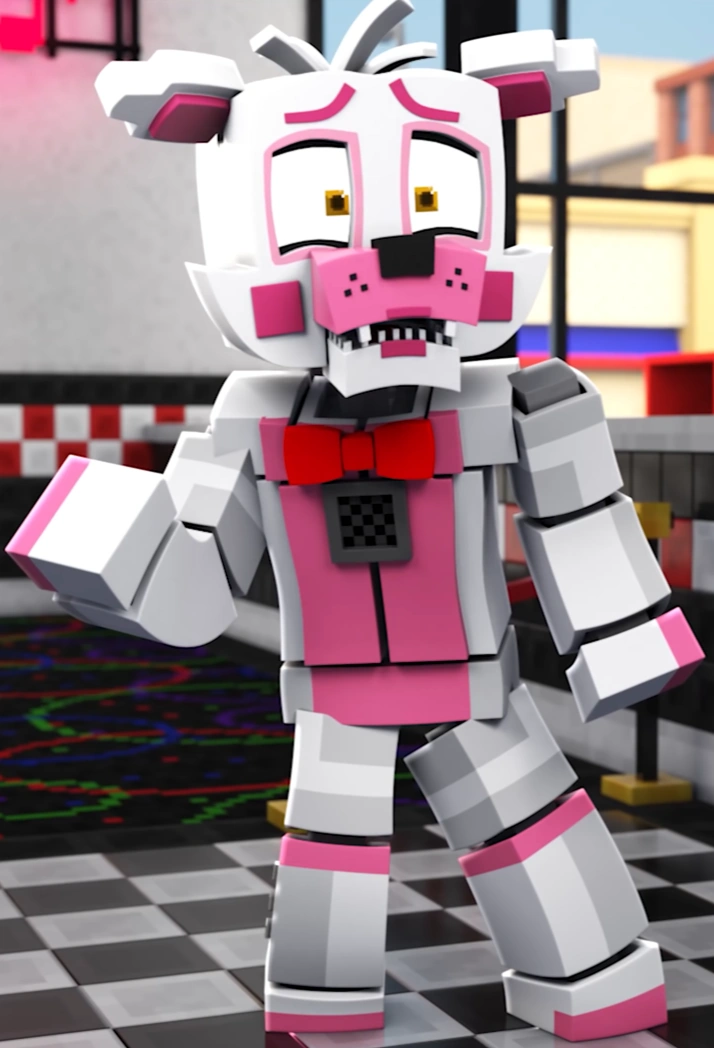 Funtime Foxy (MCSM: Fazbear & Friends) | Minecraft Story Mode Fanon ...