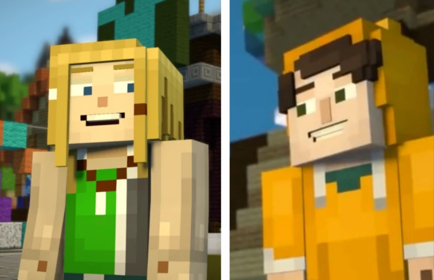 Nell x StampyCat (NelampyCat) | Minecraft Story Mode Fanon Wiki | Fandom