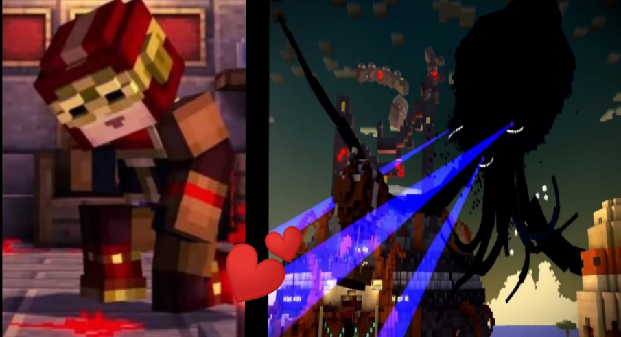 Ellegaard X Wither Storm Withergaard Minecraft Story Mode Fanon