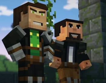 Aiden x Gill (Gilden) | Minecraft Story Mode Fanon Wiki | Fandom