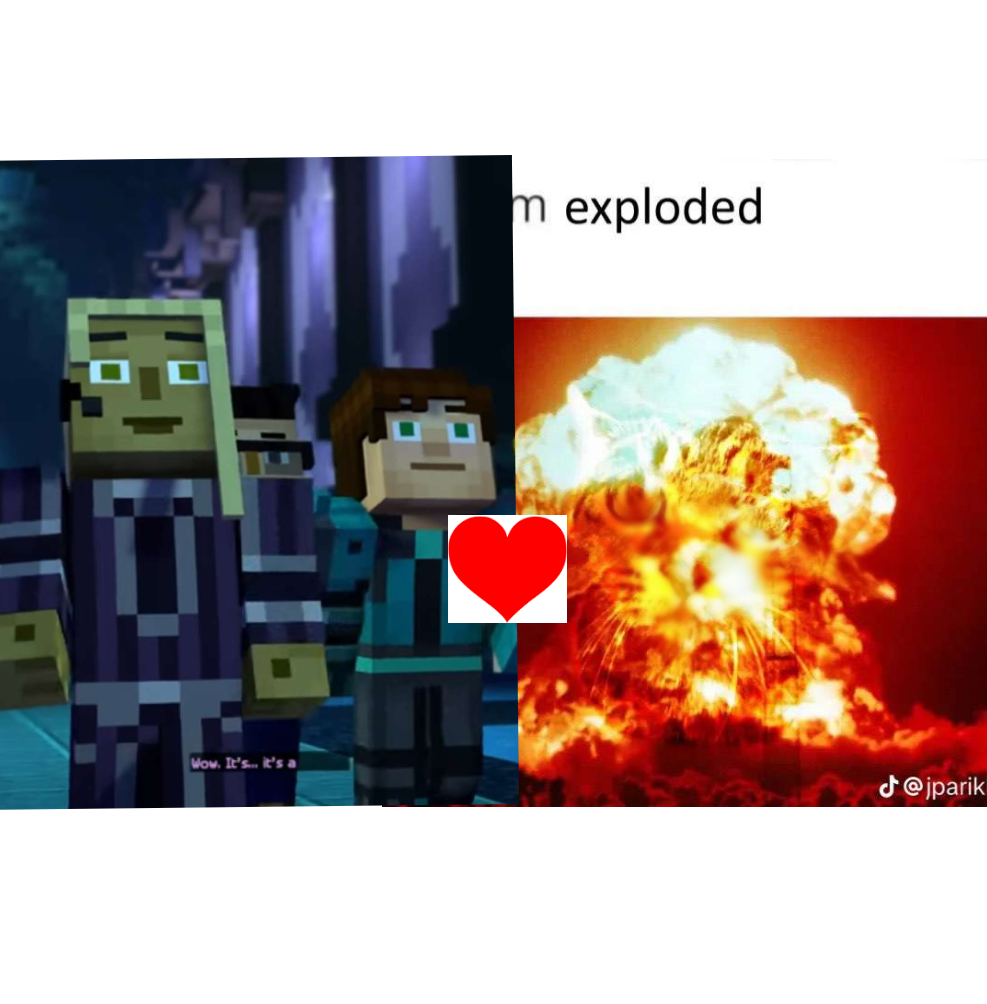 Explodes x stella | Minecraft Story Mode Fanon Wiki | Fandom