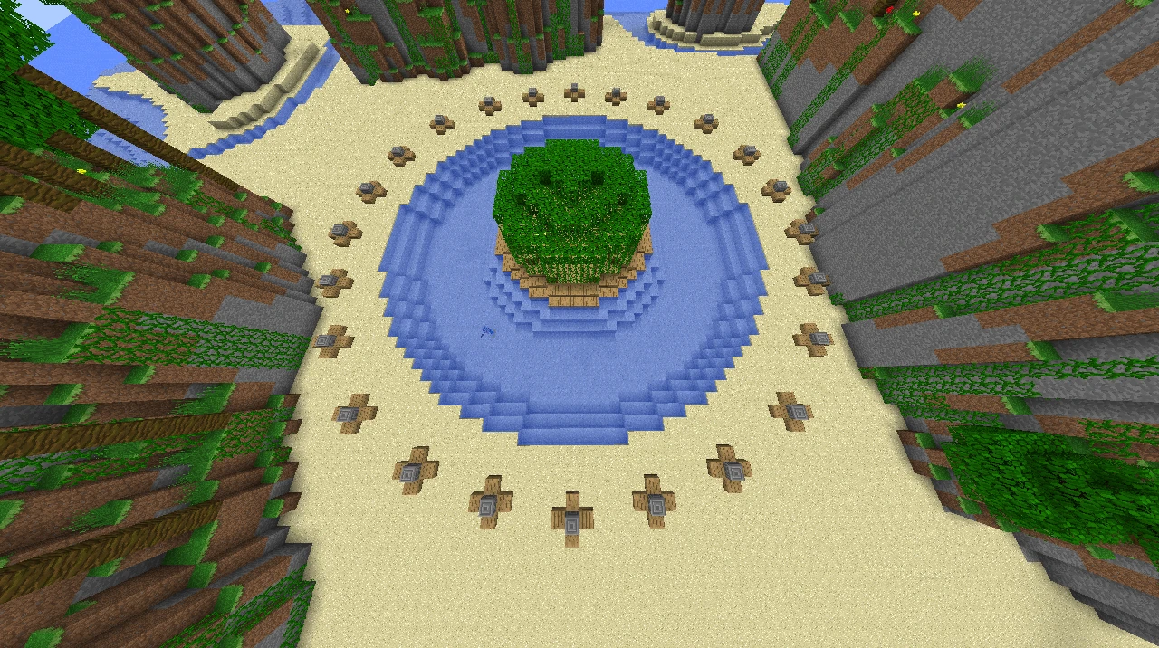 Hunger Games Cornucopia Minecraft