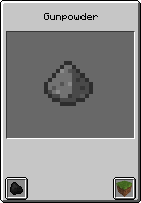 Minecraft Gunpowder