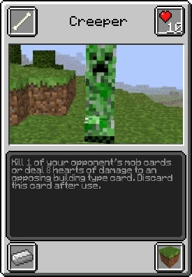 Creeper | Minecraft Trading Card Game Wiki | Fandom