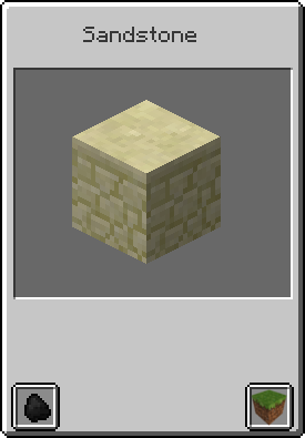 Sandstone | Minecraft Trading Card Game Wiki | Fandom