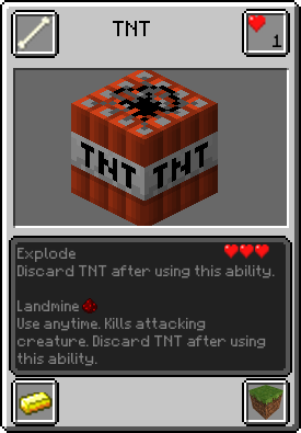 TNT | Minecraft Trading Card Game Wiki | Fandom