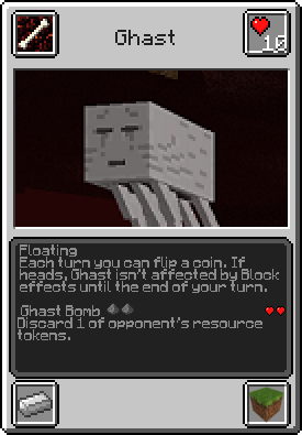 Ghast | Minecraft Trading Card Game Wiki | Fandom