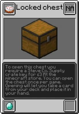 LockedChest | Minecraft Trading Card Game Wiki | Fandom