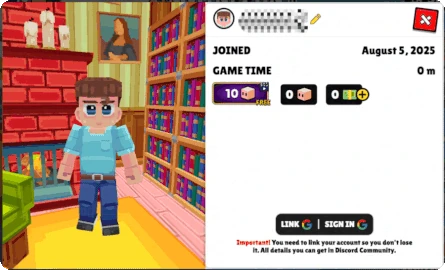 Account(s) | MineFun.IO Wiki | Fandom