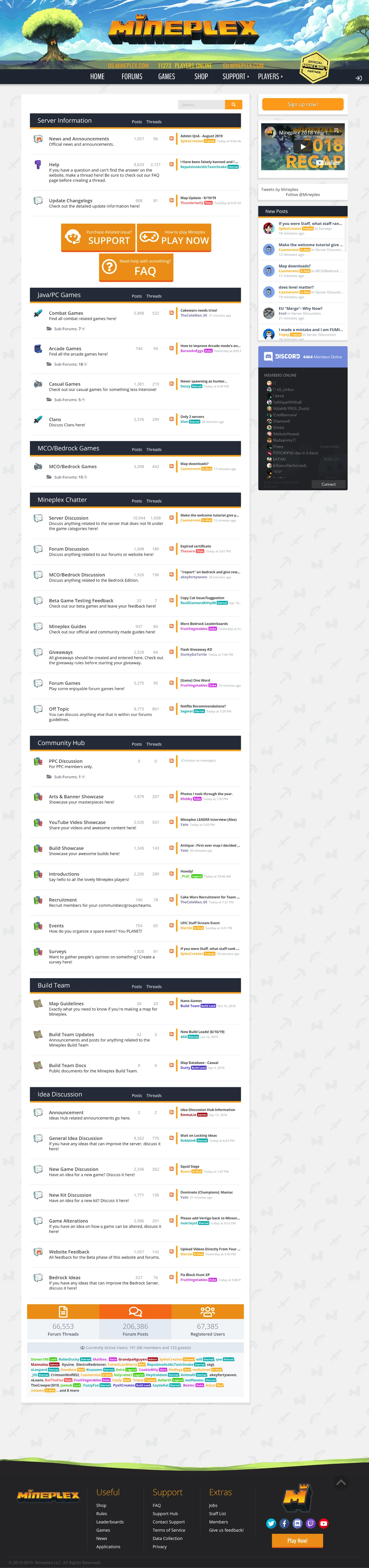 Mineplex forums | Mineplex Wiki | Fandom