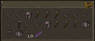 Smithing | MineScape MMORPG Wiki | Fandom