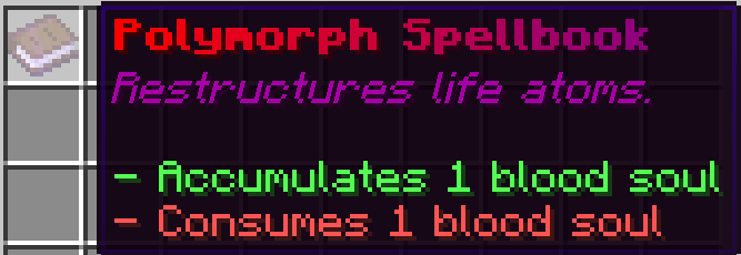 Polymorph Spellbook | Minewind Wiki | Fandom