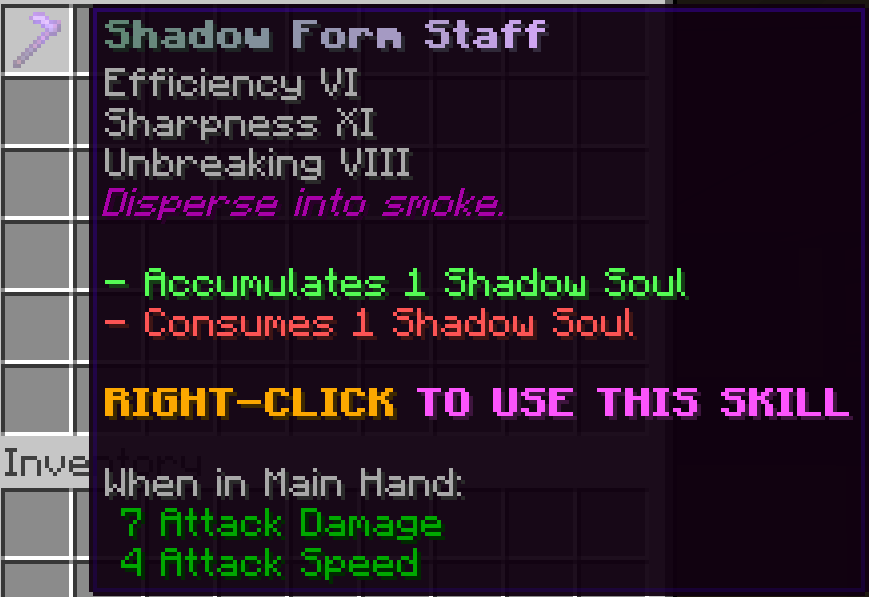 Shadow Form Tools | Minewind Wiki | Fandom