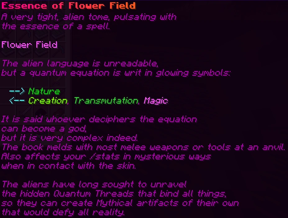Essence of Flower Field | Minewind Wiki | Fandom