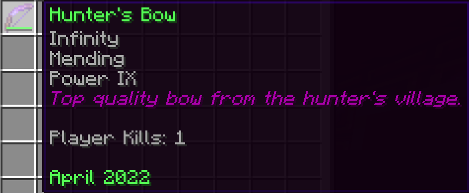 Hunter's Bow | Minewind Wiki | Fandom