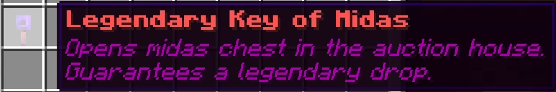 Legendary Key of Midas | Minewind Wiki | Fandom