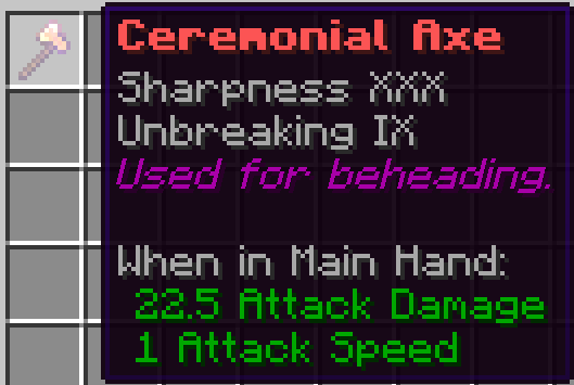 Ceremonial Axe | Minewind Wiki | Fandom