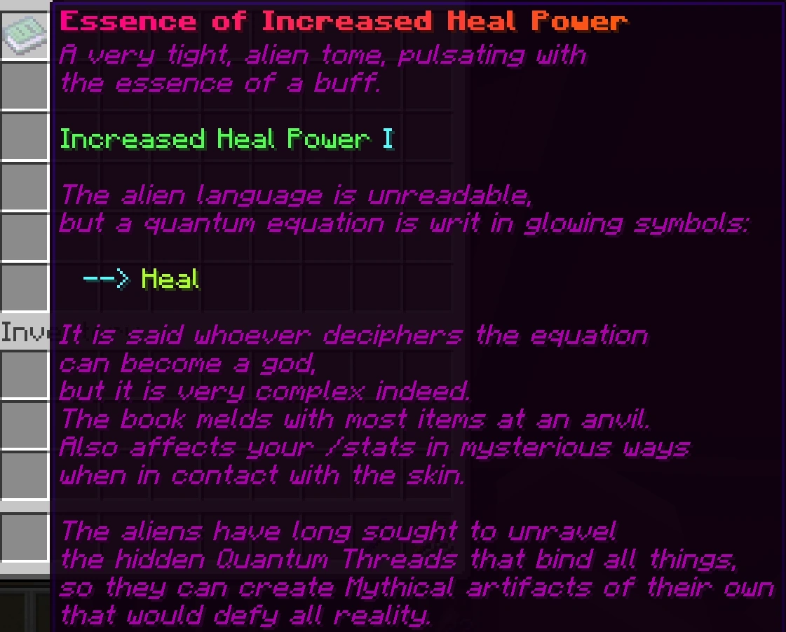 Essence of Increased Heal Power | Minewind Wiki | Fandom