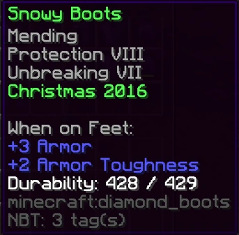 Snowy Boots 2016 | Minewind Wiki | Fandom
