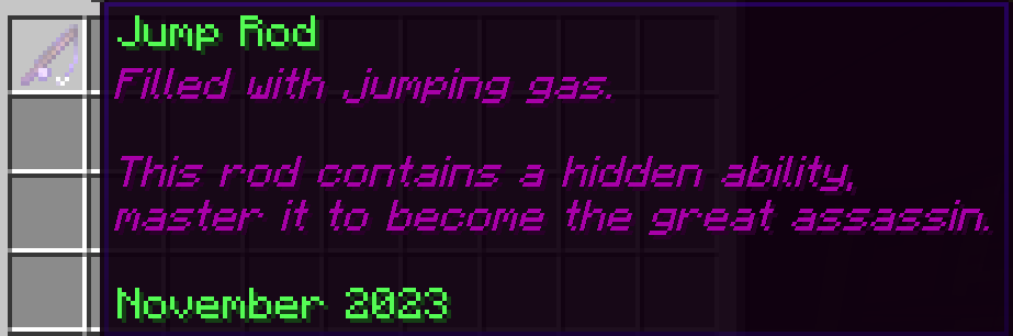 Jump Rod | Minewind Wiki | Fandom