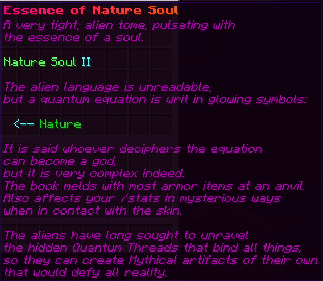 Essence of Nature Soul | Minewind Wiki | Fandom