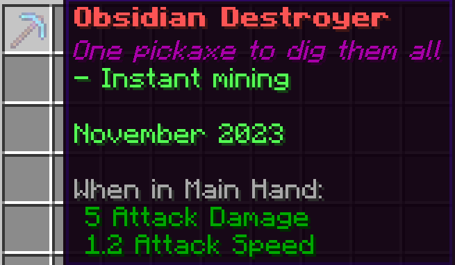 Obsidian Destroyer | Minewind Wiki | Fandom
