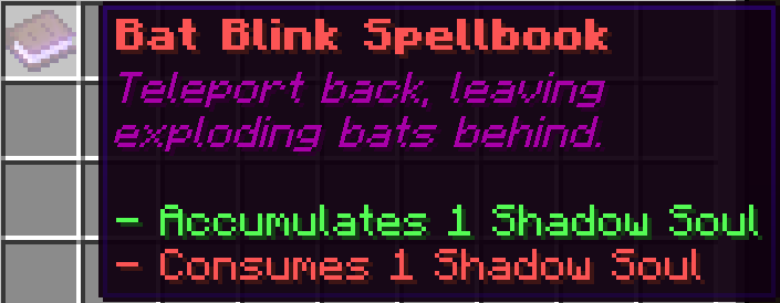 Bat Blink Spellbook | Minewind Wiki | Fandom