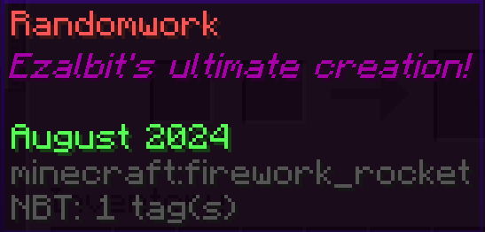 Randomwork | Minewind Wiki | Fandom