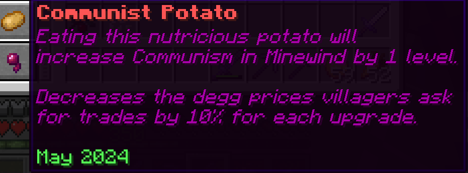 Communist Potato | Minewind Wiki | Fandom
