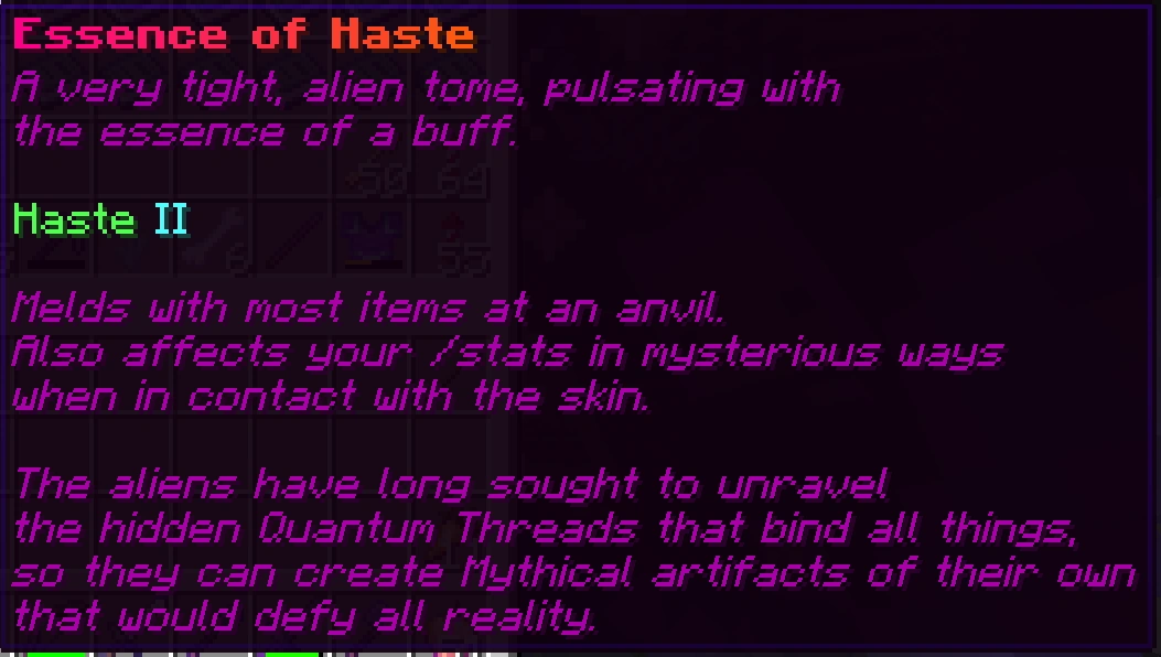 Essence of Haste | Minewind Wiki | Fandom