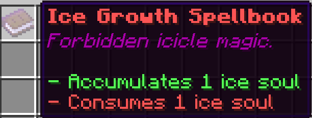 Ice Growth Spellbook | Minewind Wiki | Fandom