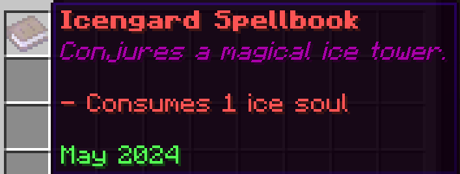 Icengard Spellbook | Minewind Wiki | Fandom