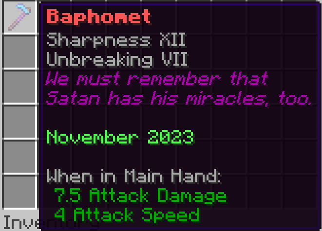 Baphomet | Minewind Wiki | Fandom
