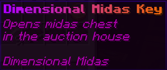 Dimensional Midas Key | Minewind Wiki | Fandom