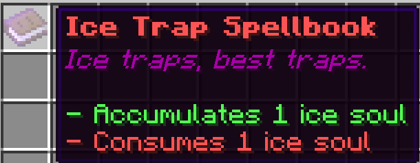 Ice Trap Spellbook | Minewind Wiki | Fandom