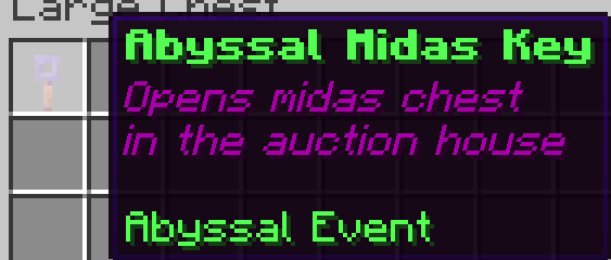 Abyssal Midas Key | Minewind Wiki | Fandom