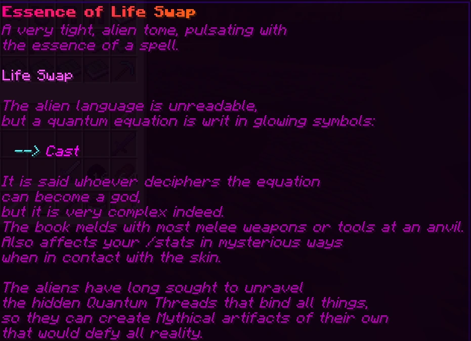 Essence of Life Swap | Minewind Wiki | Fandom