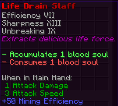 Life Drain Tools | Minewind Wiki | Fandom