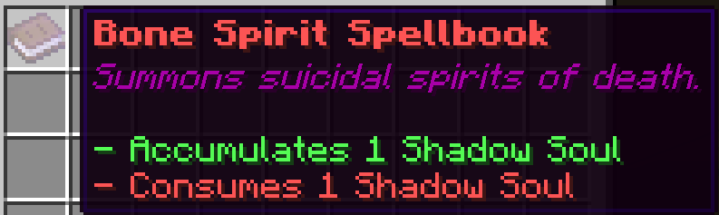 Bone Spirit Spellbook Minewind Wiki Fandom