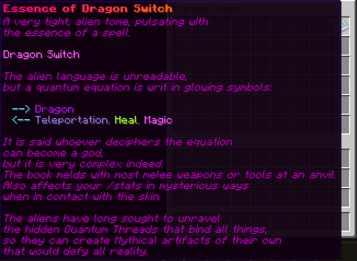 Essence of Dragon Switch | Minewind Wiki | Fandom