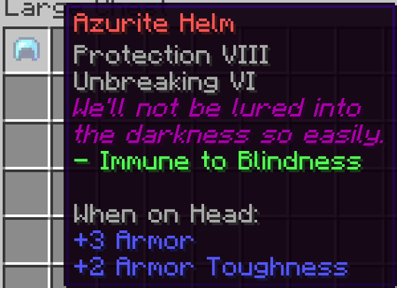 Azurite Helm | Minewind Wiki | Fandom