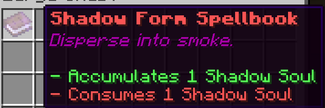 Shadow Form Spellbook Minewind Wiki Fandom