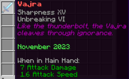 Vajra | Minewind Wiki | Fandom